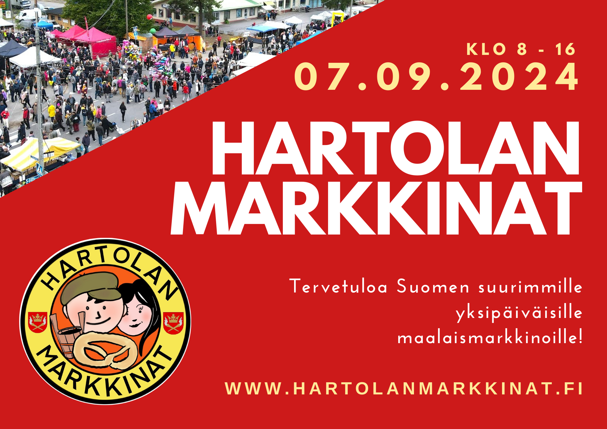 HARTOLAN MARKKINAT - Aitojen elämysten kuningaskunta